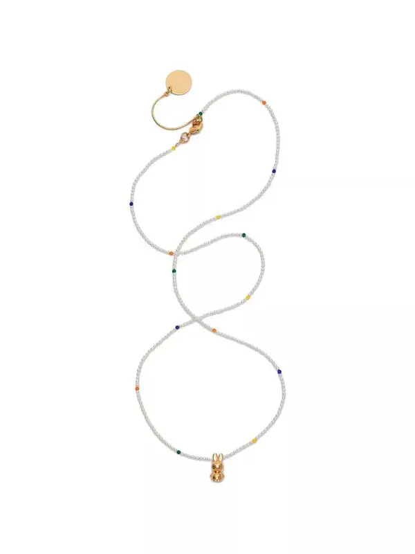 ANDRES GALLARDO Miffy Faux Pearl Necklace
