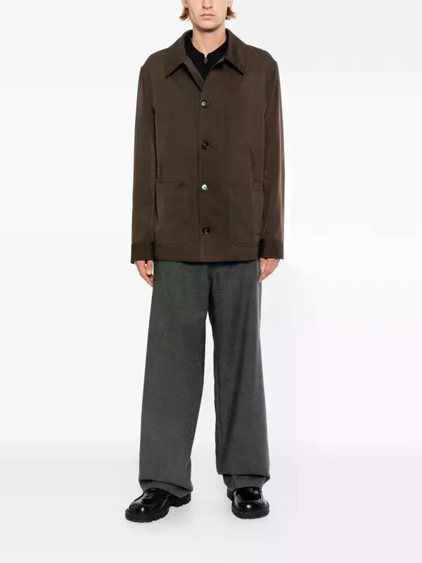 Brioni Silk Buttoned-cuff Jacket