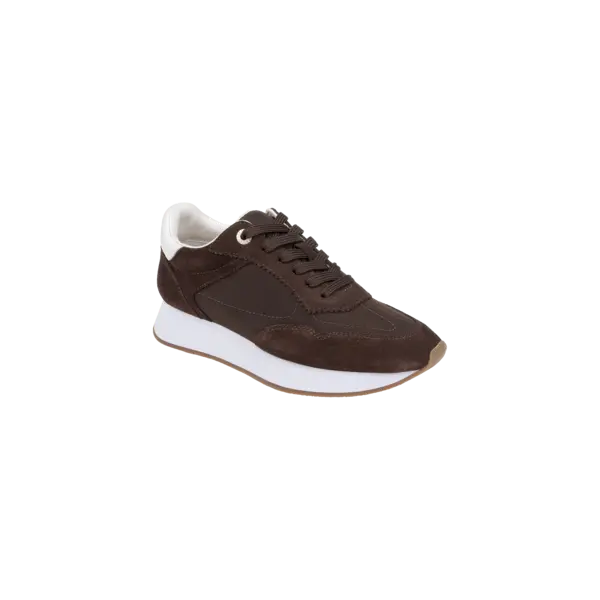 L'Agence Deepa Platform Sneaker - Chocolate