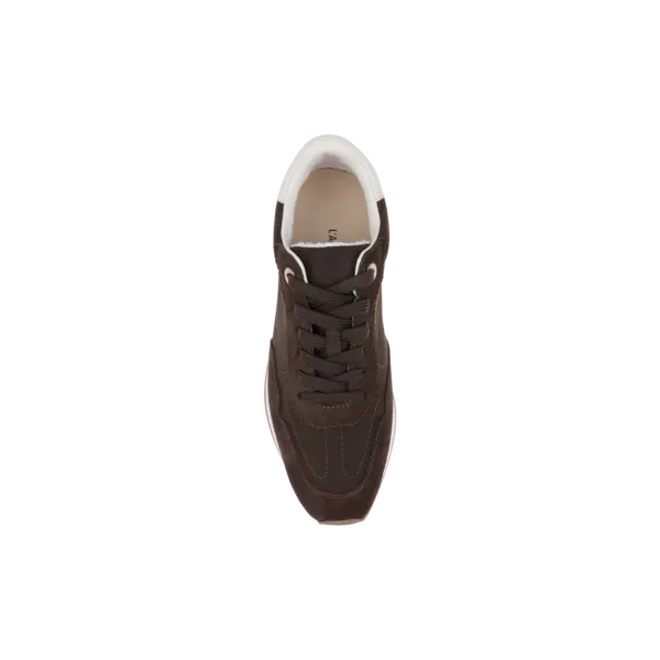 L'AGENCE Deepa Platform Sneaker - Chocolate
