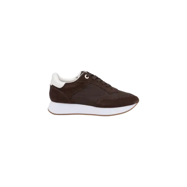 L'AGENCE Deepa Platform Sneaker - Chocolate