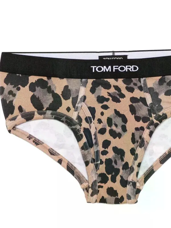 TOM FORD Leopard-print Briefs