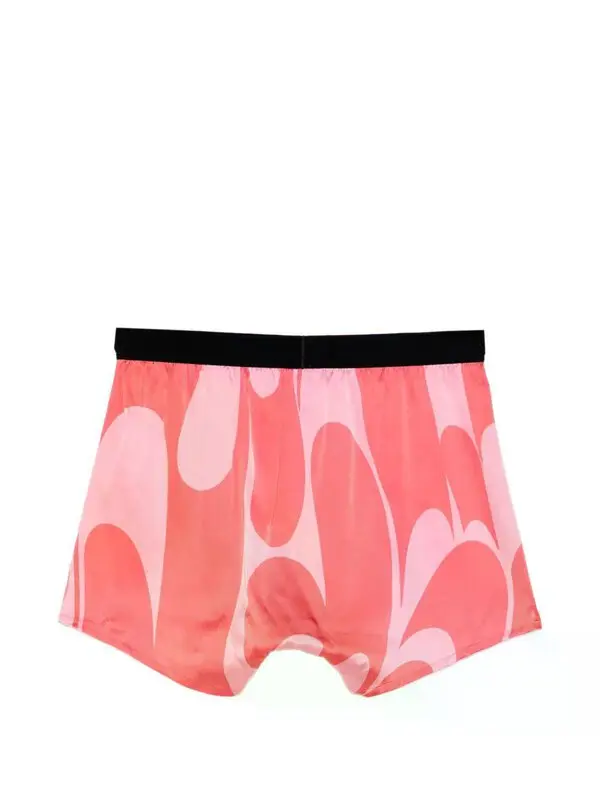 TOM FORD Abstract-print Silk-blend Boxer Shorts