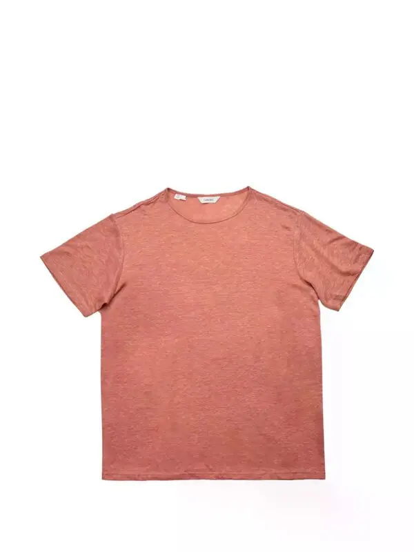 SELECTED Linen Slub-knit T-shirt