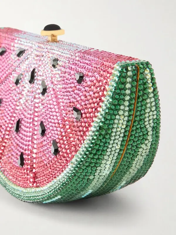 Judith Leiber Crystal Embellished Clutch