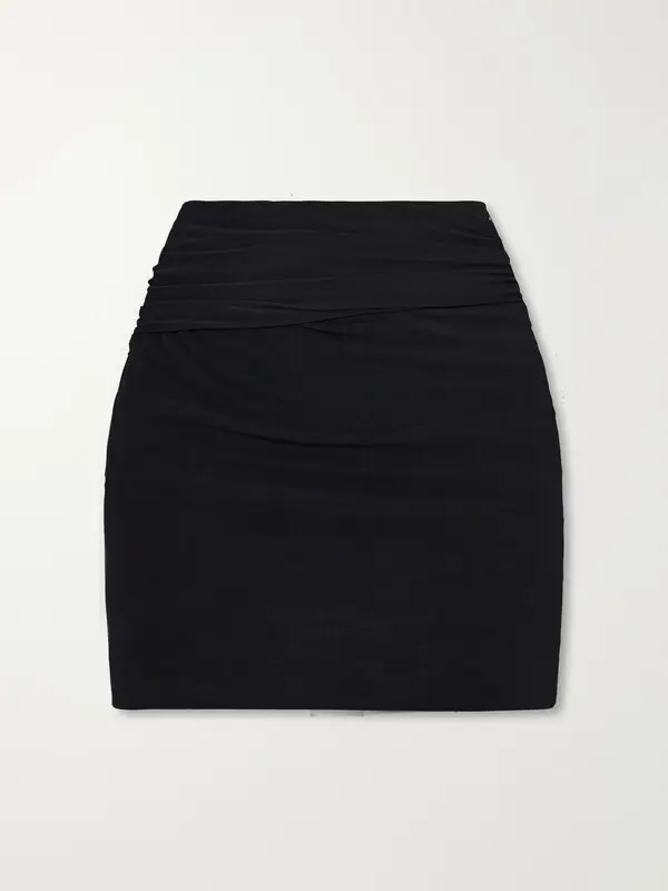 Wardrobe.NYC Mesh Mini Skirt