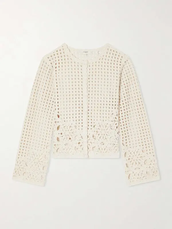 Wardrobe.NYC Mesh Bodysuit - Cream