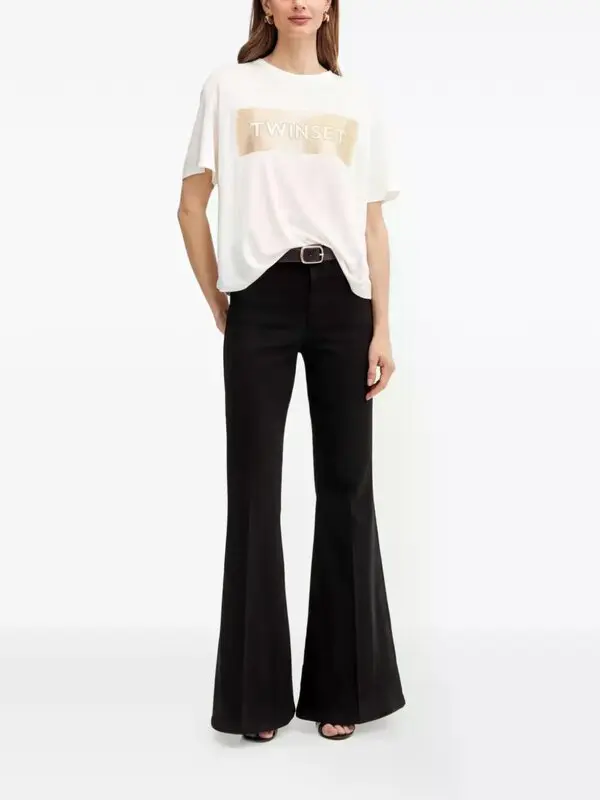 TWINSET Sequin Embellishment T-shirt