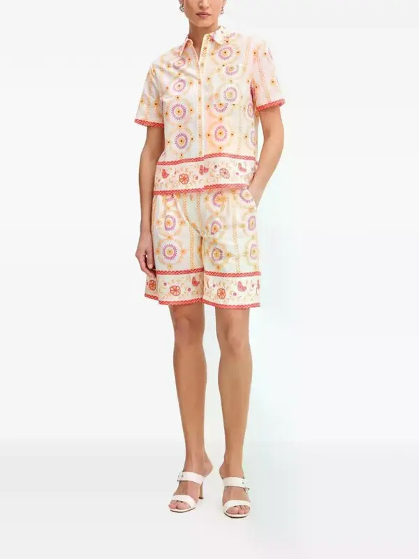 TWINSET Embroidered Floral Shirt