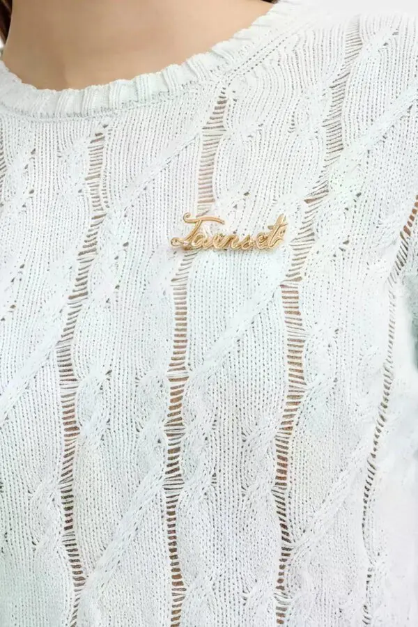 TWINSET Brooch-detailed Knitwear