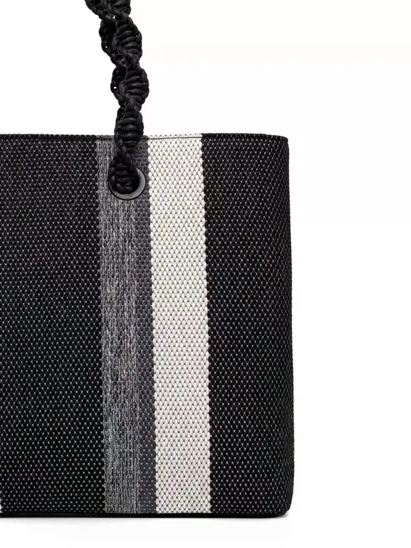 TWINSET Striped Rope Tote Bag