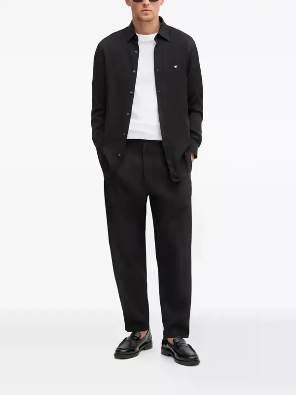 Emporio Armani Logo-detail Casual Shirt