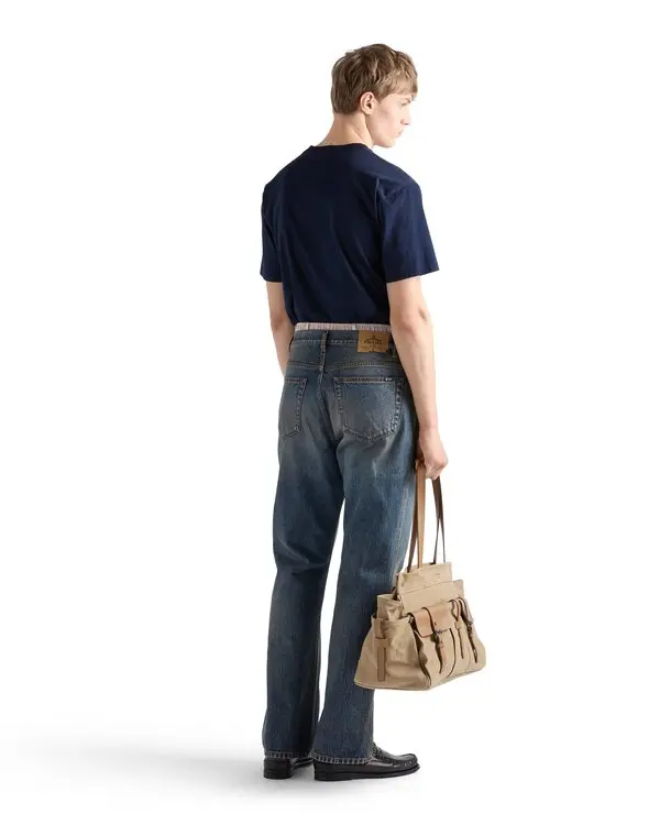 Prada Cotton T-shirt - Blue