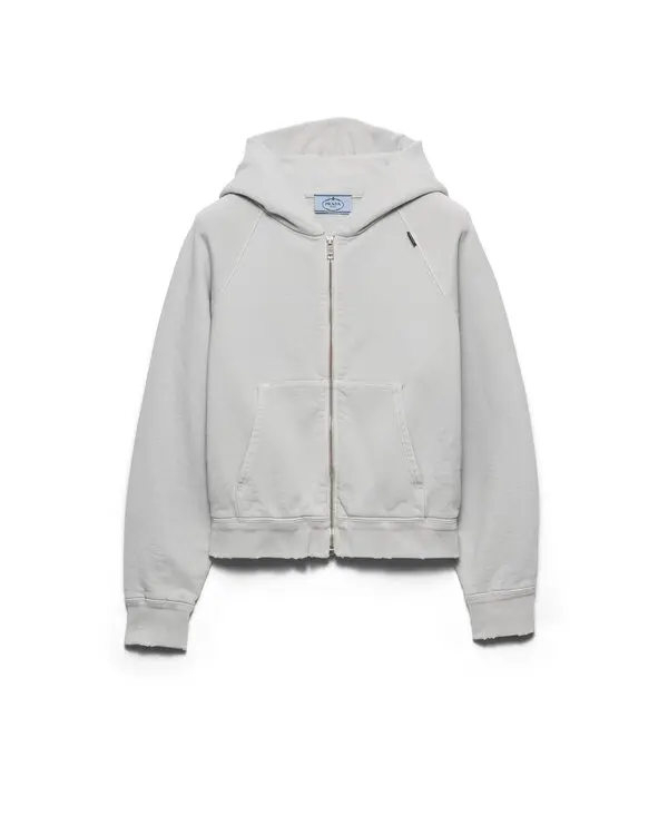 Prada Cotton Hoodie Jacket
