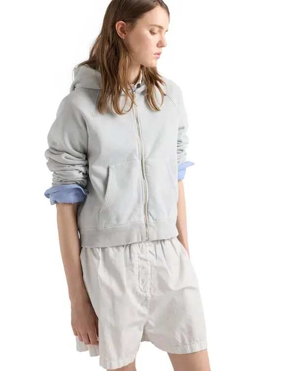 Prada Cotton Hoodie Jacket