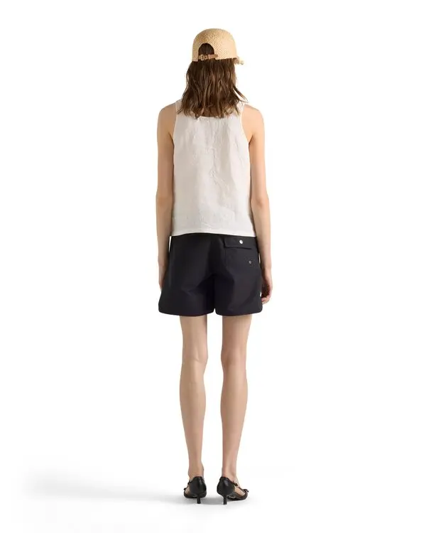 Prada Re-nylon Drawstring Shorts