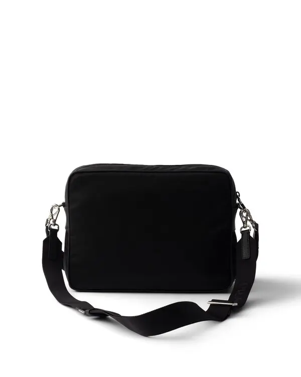 Prada Re-nylon And Saffiano Leather Shoulder Bag