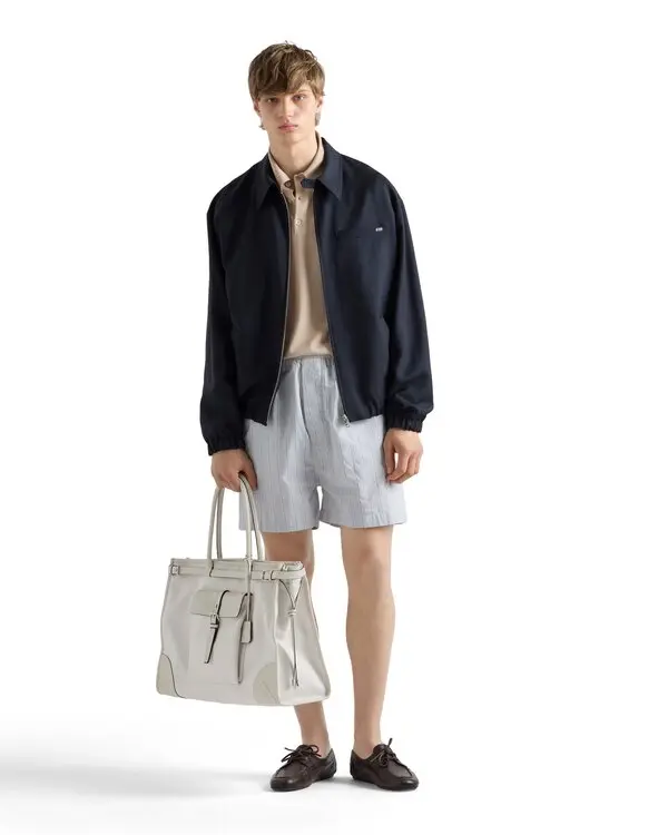 Prada Mohair Wool Blouson Jacket