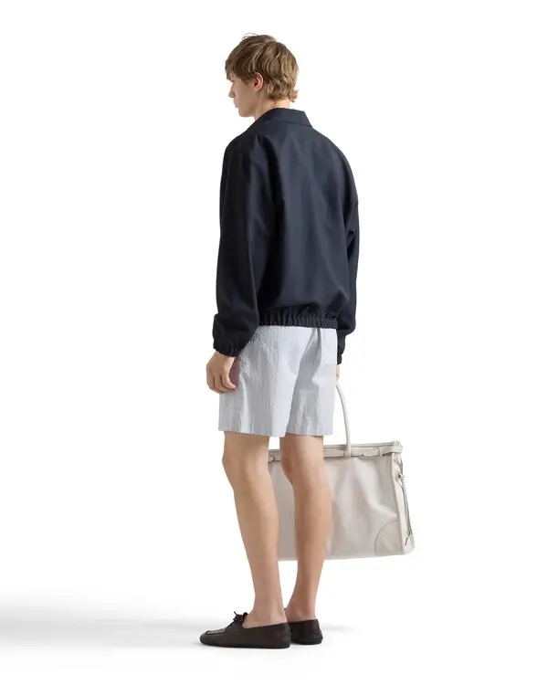 Prada Mohair Wool Blouson Jacket