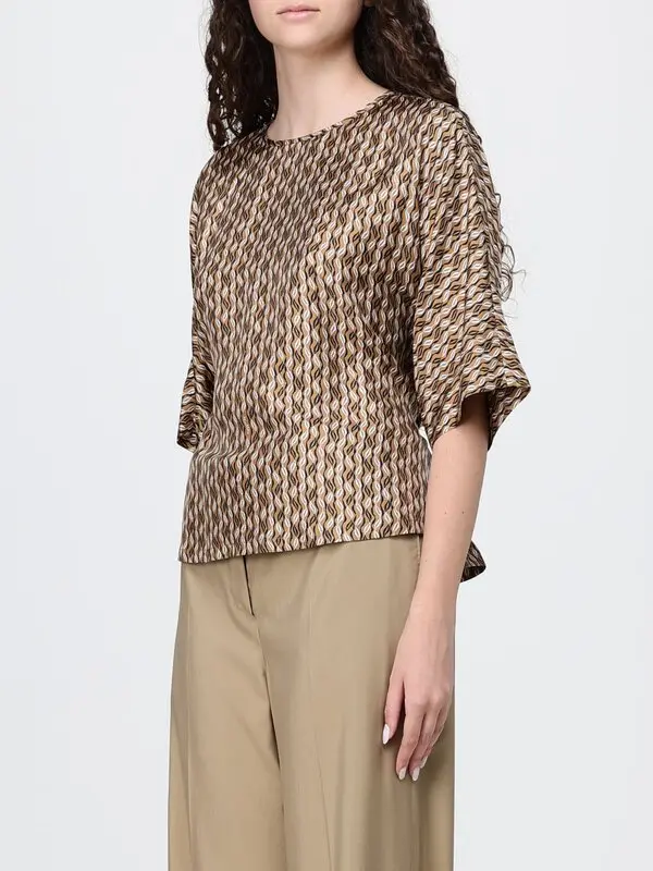 Max Mara Geometric Print Blouse - Hazel