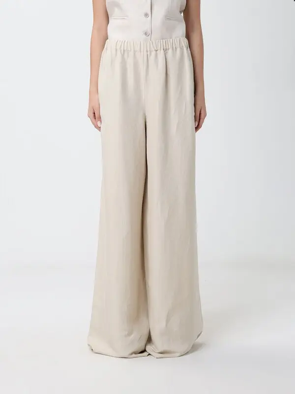 Max Mara Wide-leg Pants - Beige