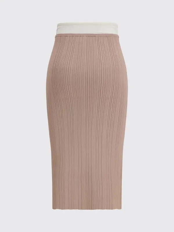 DIESEL® Knit Midi Skirt - Pink