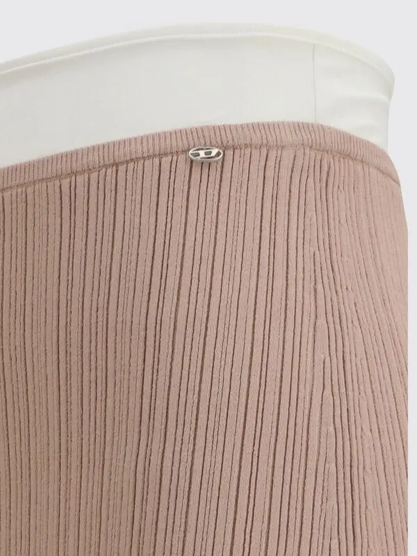 DIESEL® Knit Midi Skirt - Pink