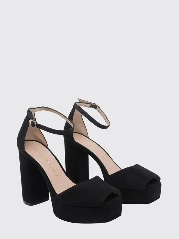 STUART WEITZMAN Heeled Platform Sandals - Black