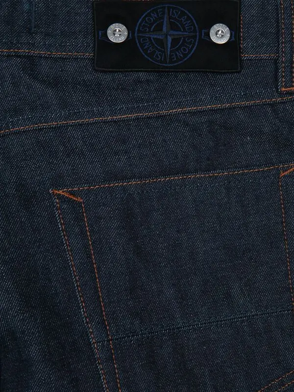 Stone Island Straight Leg Jeans