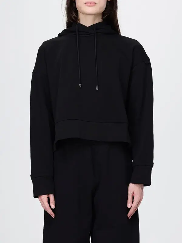 Sportmax Cropped Hooded Sweatshirt