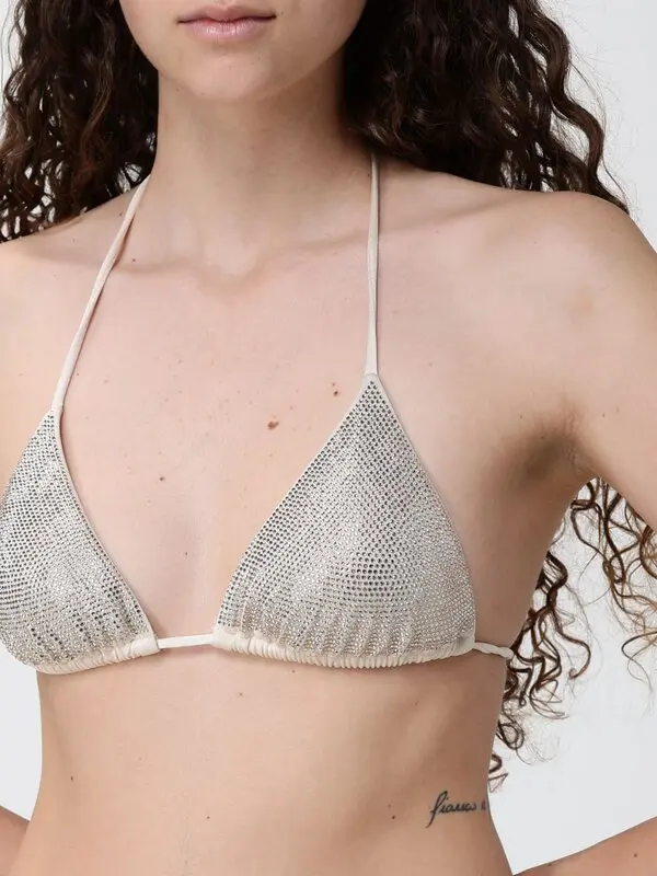 MC2 SAINT BARTH Bikini With Rhinestone Embroidery