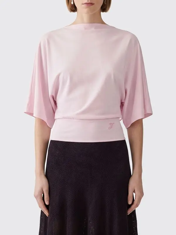Jacquemus Embroidered Logo T-shirt - Pink