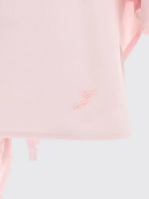 Jacquemus Embroidered Logo T-shirt - Pink