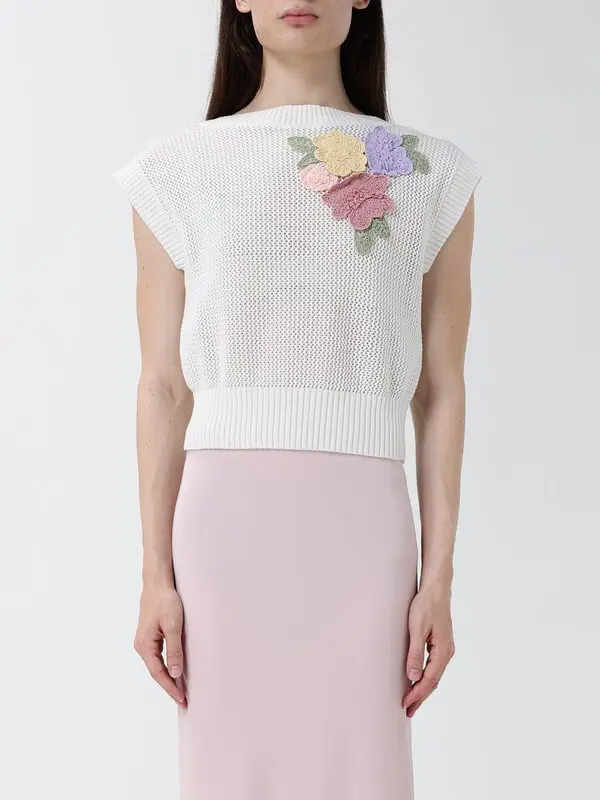 TWINSET Top - Sand