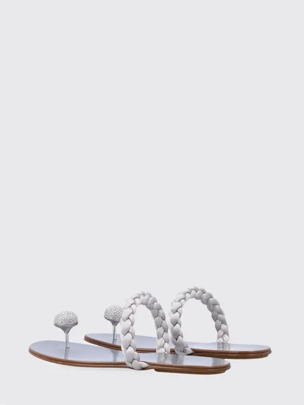 PEDRO GARCIA Braided Embellished Sandals