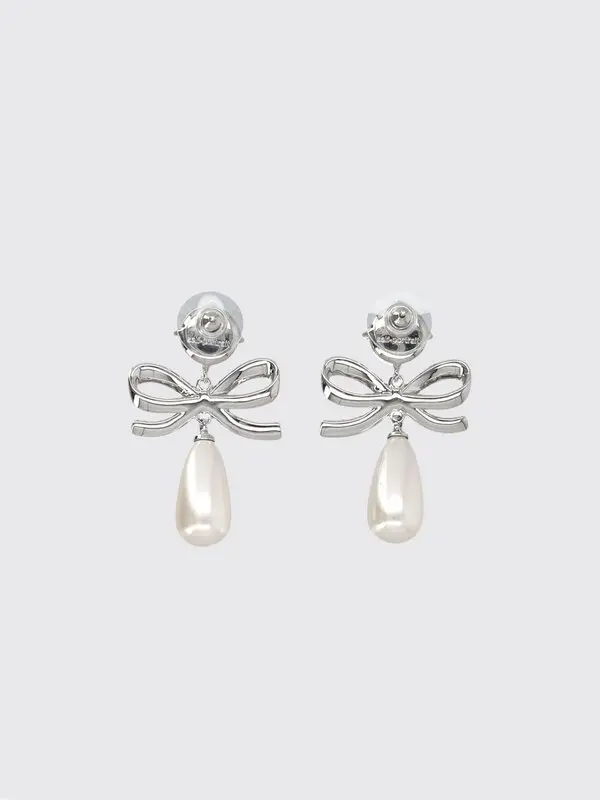 SELF-PORTRAIT Jewel Drop Earrings With Pearl And Crystal Accents