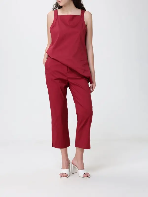 Max Mara Square Neck Tank - Red