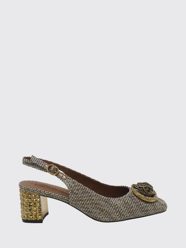 Kurt Geiger Embellished Slingback Pumps - Beige