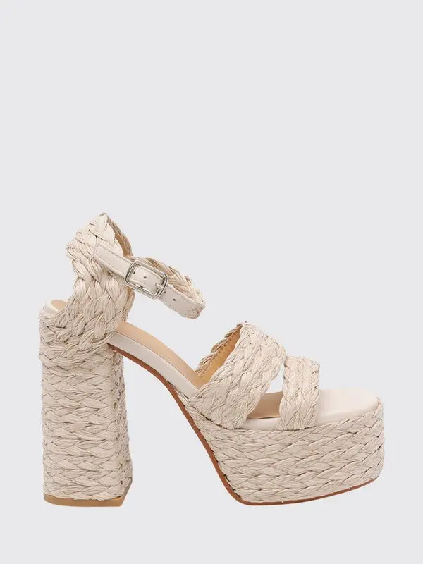 CastaÑer Heeled Sandal - Beige