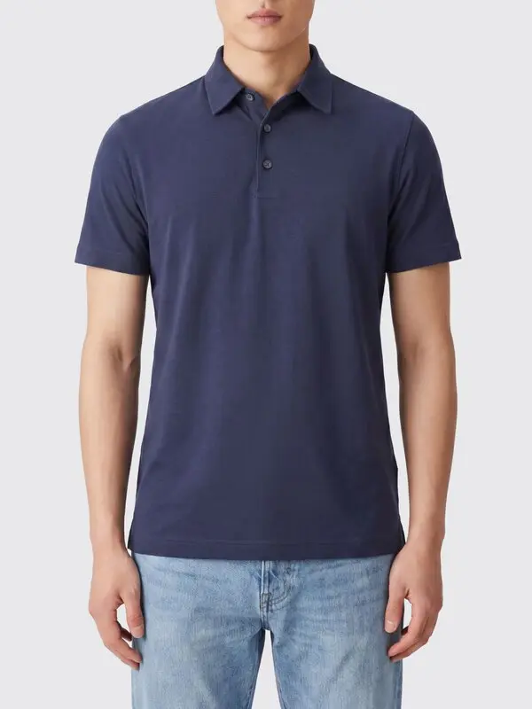ZANONE Polo Shirt - Blue