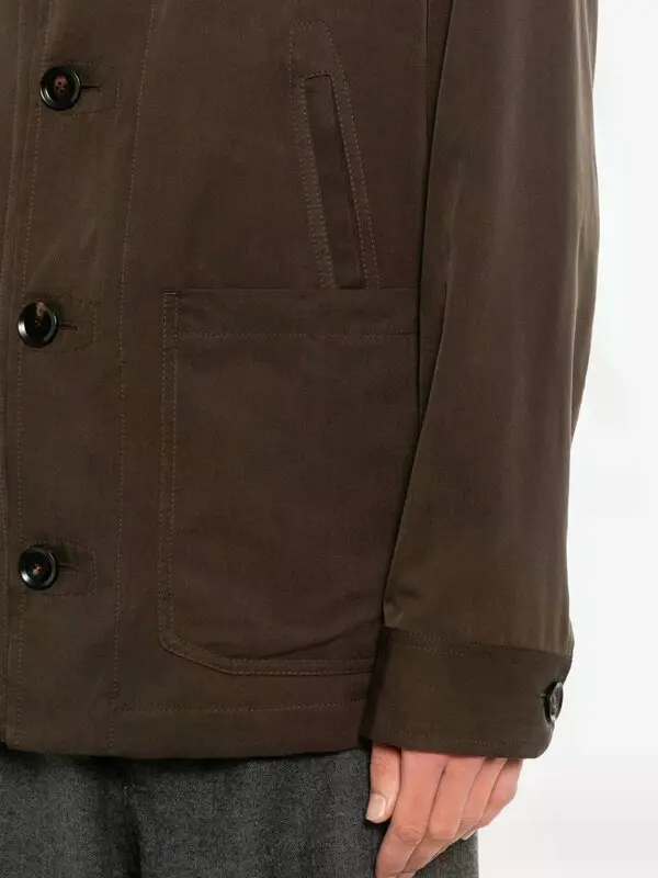 Brioni Silk Buttoned-cuff Jacket