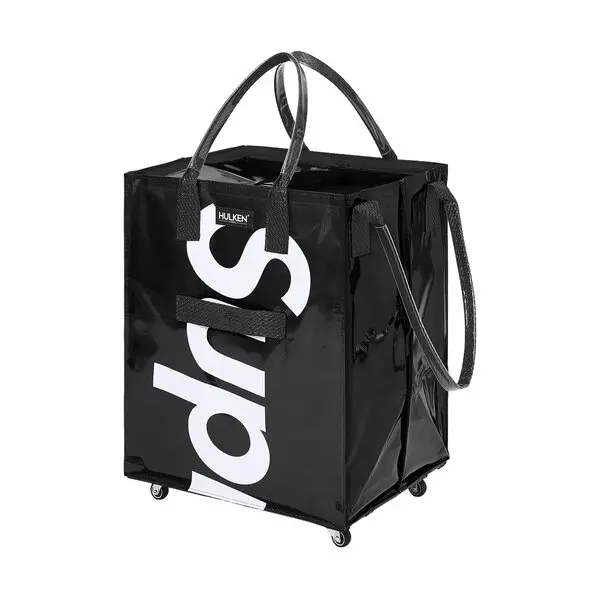Supreme X Hulken Rolling Tote Bag - Black