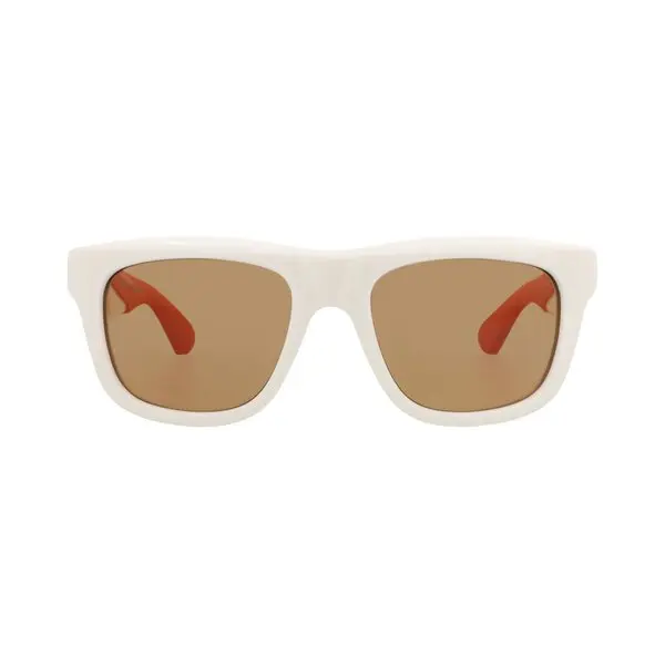 Bottega Veneta Square-frame Sunglasses - Cream