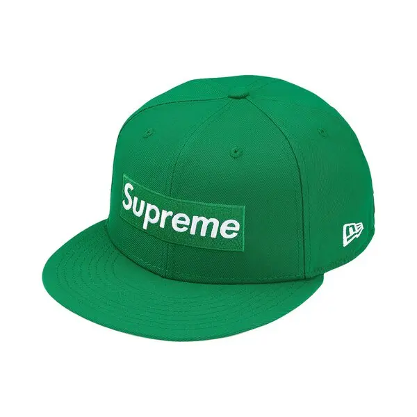 Supreme Box Logo New Era Cap - Green