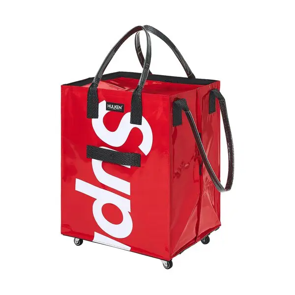 Supreme X Hulken Rolling Tote Bag - Red