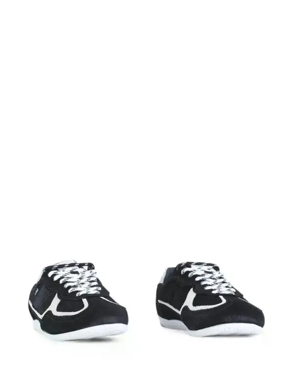 ALOHAS Suede Panelled Sneakers - Black