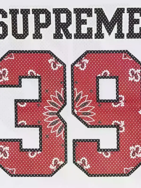 Supreme Bandana Football T‑shirt - White