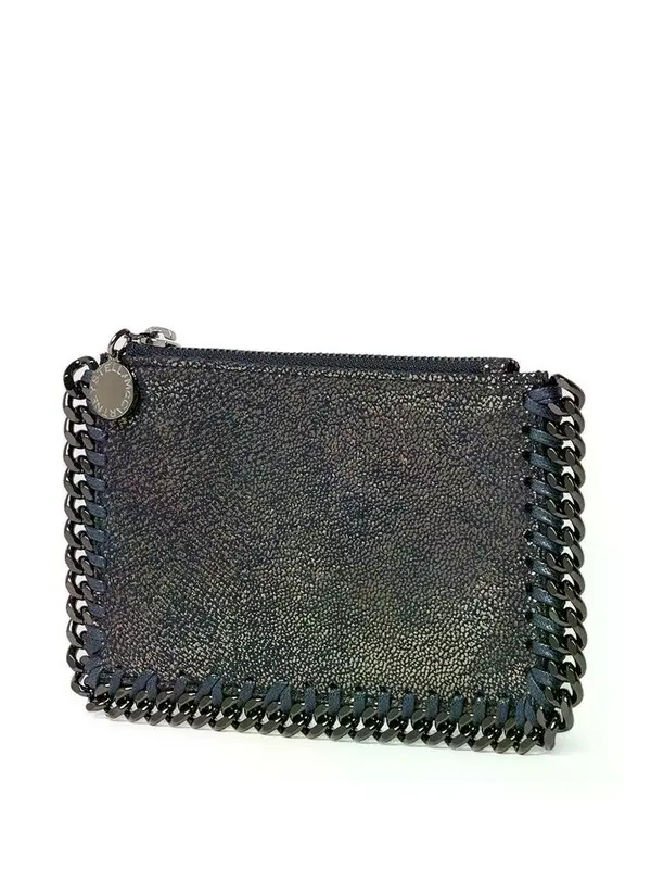 Stella McCartney Falabella Chain-trim Wallet - Blue