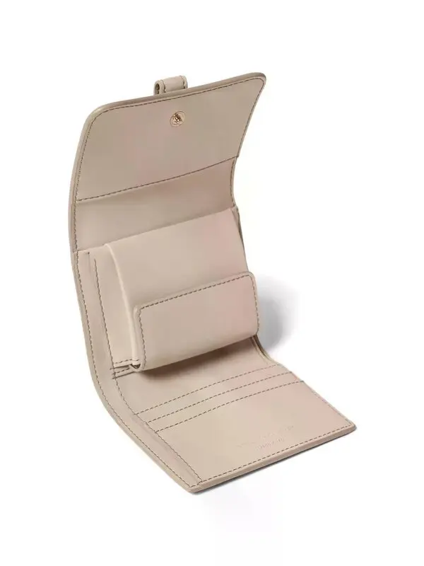 Stella McCartney Padlock-detail Grained Wallet