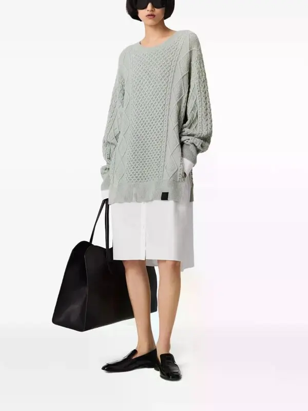 Stella McCartney Cable-knit Mini Dress